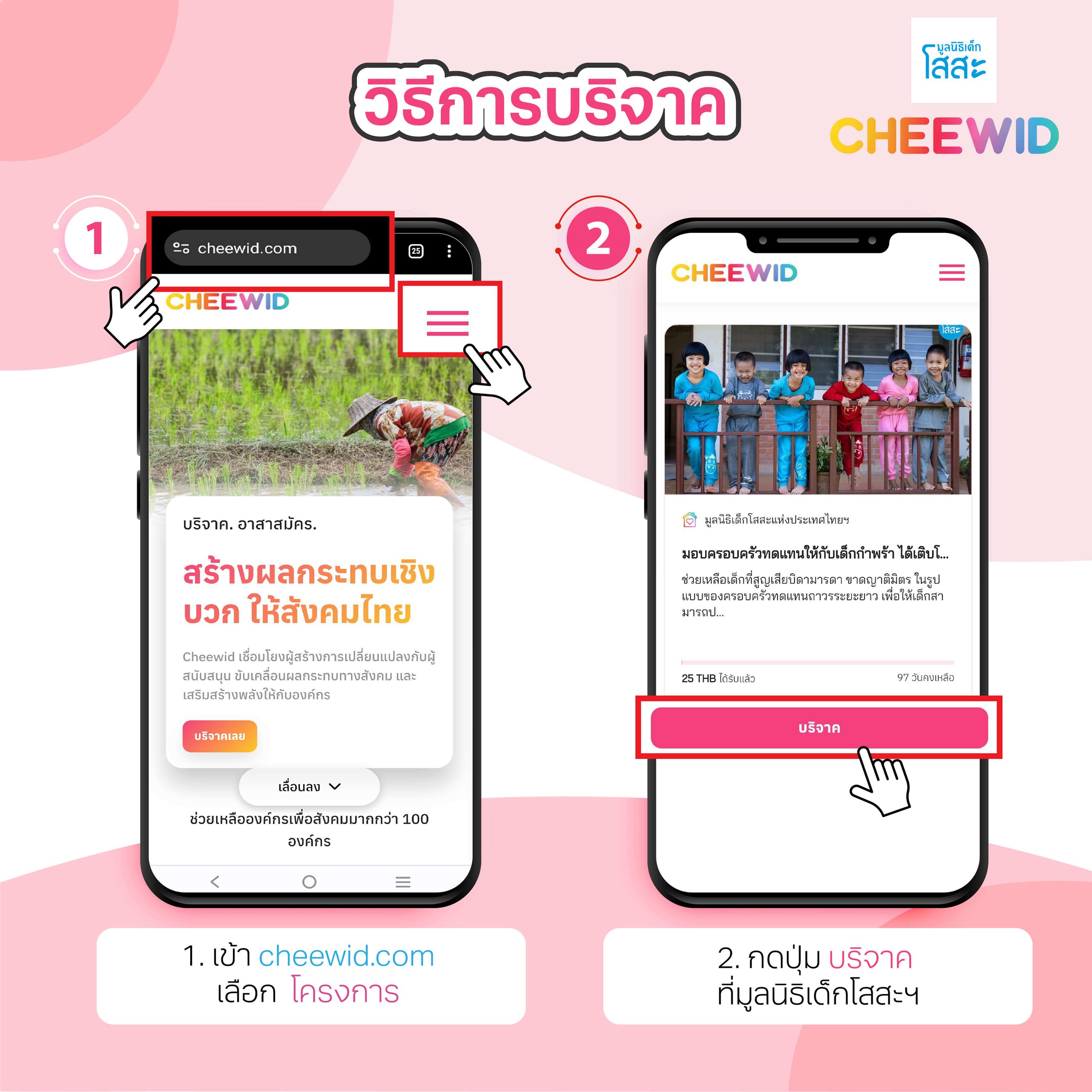 มอบชีวิตใหม่ให้เด็กกำพร้า ผ่าน Cheewid - SOS Children's Villages Thailand